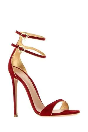 GIANVITO ROSSI Suede Visctorine Sandals