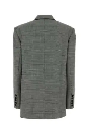 Balmain Embroidered Wool Blend Blazer