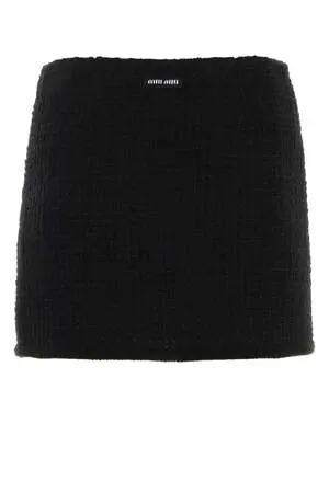 Miu Miu Boucle Mini Skirt