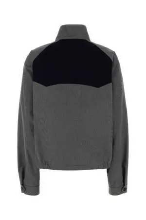 Miu Miu Embroidered Cotton Jacket