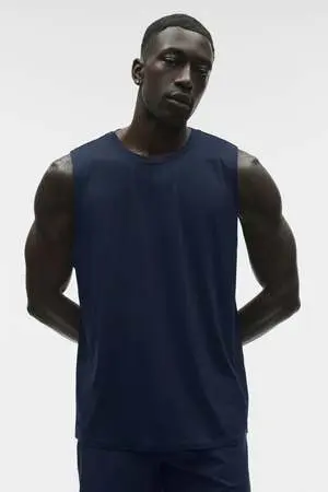 Alo Yoga Idol Muscle Tank Top - Navy