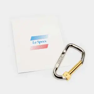 Le Specs Carabiner | Silver & Gold