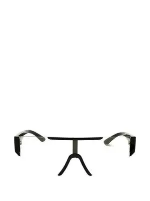 Burberry Shield-frame Sunglasses - Black