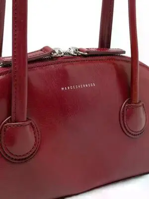 MARGESHERWOOD Logo-print Leather Shoulder Bag