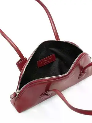 MARGESHERWOOD Logo-print Leather Shoulder Bag