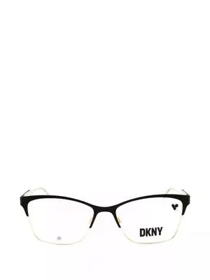 Dkny Rectangle-frame Glasses - Black
