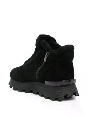 SERGIO MORETTI FIRENZE Shearling-trim Chunky Sneakers
