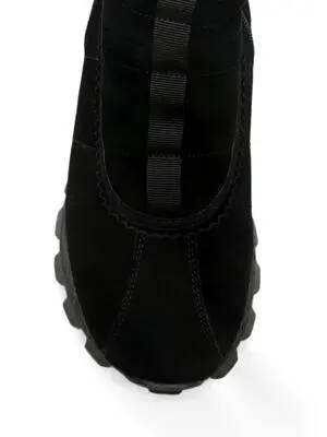 SERGIO MORETTI FIRENZE Shearling-trim Chunky Sneakers