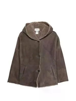 Kristensen Du Nord Hooded Shearling Jacket