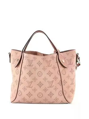 LOUIS VUITTON Hina Handbag Mahina Leather Pm Shoulder Bag - Pink