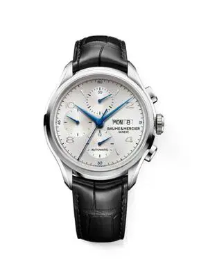 Baume & Mercier Clifton 43mm Watch - Silver