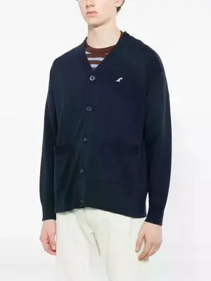 AGNES B. Dino-embroidered Cardigan