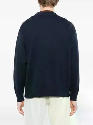 AGNES B. Dino-embroidered Cardigan