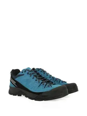 SALOMON X-alp Panelled Leather Sneakers
