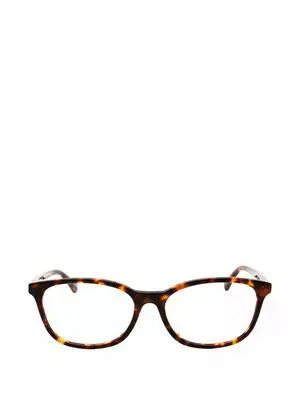Kate Spade New York Haisley Tortoiseshell-effect Oval-frame Glasses - Brown