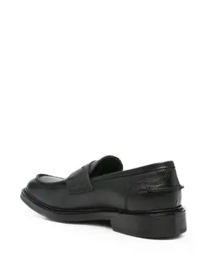 FRATELLI RENNELLA Penny Leather Loafers
