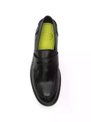 FRATELLI RENNELLA Penny Leather Loafers