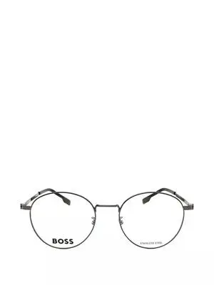 BOSS Round-frame Glasses - Silver