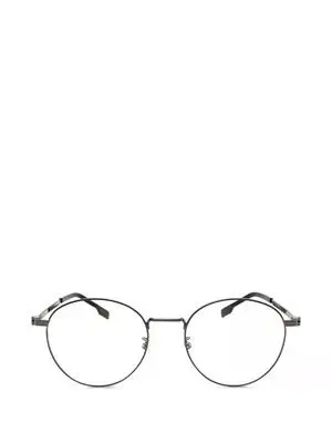 BOSS Round-frame Glasses - Silver