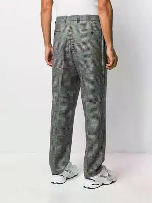 LC23 Tailored Houndstooth Pattern Trousers