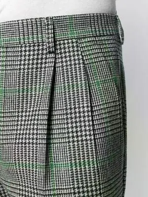 LC23 Tailored Houndstooth Pattern Trousers