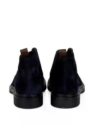 FRANCO FEDELE Lace-up Suede-finish Desert Boots