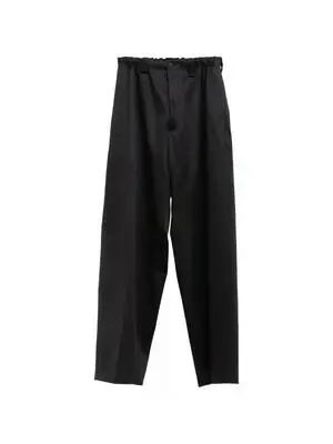 WILLY CHAVARRIA Toluca Elasticated-waist Trousers - Black