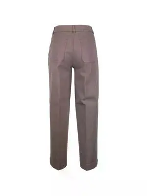 VIA MASINI 80 Straight-leg Trousers