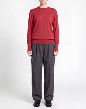 Eleventy Sweater Brick Size Wool - Red