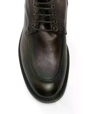 FRATELLI RENNELLA Rangers Lace-up Leather Ankle Boots