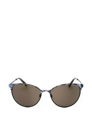 Bebe Round-frame Sunglasses - Black