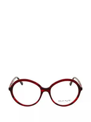 Gant Round-frame Glasses - Red