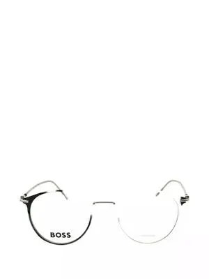 BOSS Round-frame Glasses - Silver