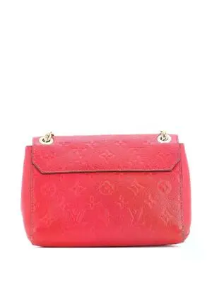 LOUIS VUITTON Vavin Handbag Monogram Empreinte Leather Bb Crossbody Bag - Blue