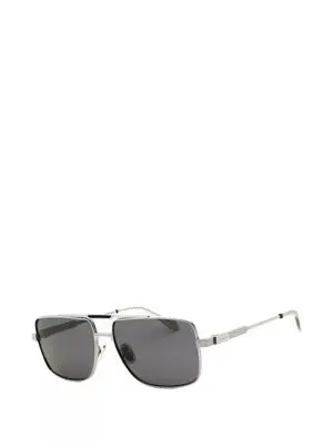 FERRAGAMO Rectangle-frame Sunglasses - Silver