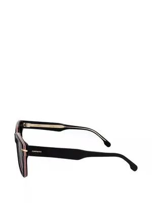 Carrera Eyewear Striped Square-frame Sunglasses