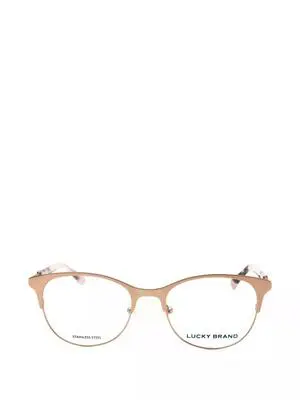 Lucky Brand Round-frame Glasses - Gold