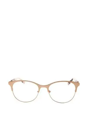 Lucky Brand Round-frame Glasses - Gold