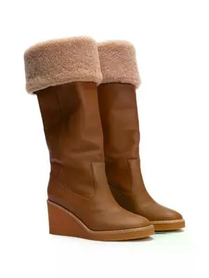 ODISSI Alma Wedge Ankle Boots