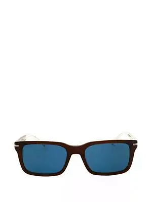 BOSS Rectangle-frame Sunglasses - Brown
