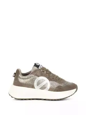 NO NAME Carter Jogger W Logo-patch Panelled Sneakers - Neutrals