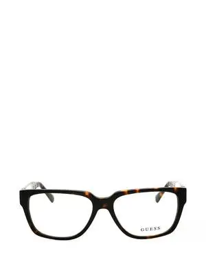 Guess Rectangle-frame Glasses - Brown