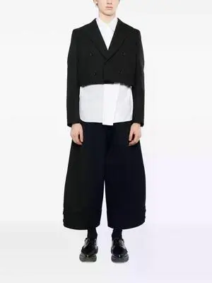 Comme Des Garçons Cutout Blazer - Black