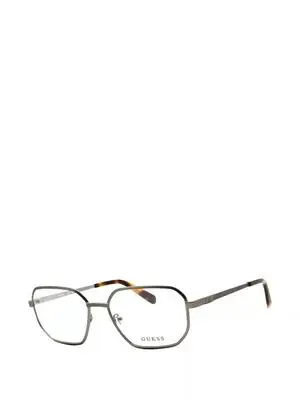 Guess Geometric-frame Glasses - Grey