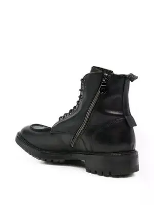 FRATELLI RENNELLA Lace-up Leather Ankle Boots