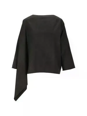 Dusan Asymmetric Wool T-shirt