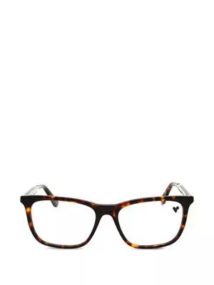 Calvin Klein Tortoiseshell-effect Glasses - Brown