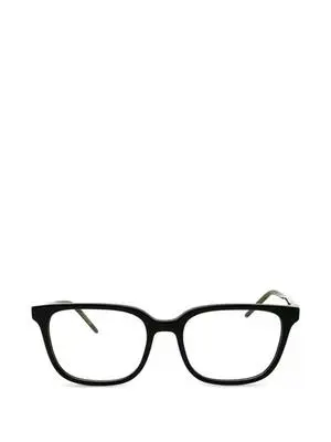 Emporio Armani Rectangle-frame Glasses - Black