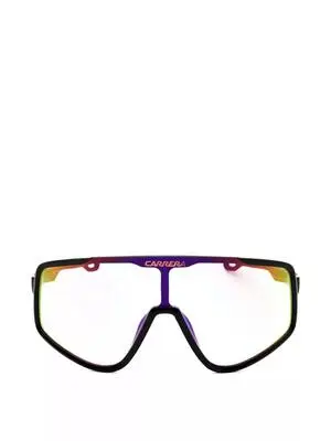 Carrera Eyewear 4017/s Shield-frame Sunglasses - Black