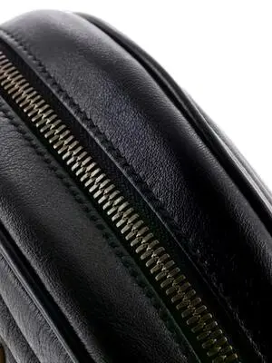 Gucci Gg Marmont Round Shoulder Bag Matelasse Leather Mini Crossbody Bag